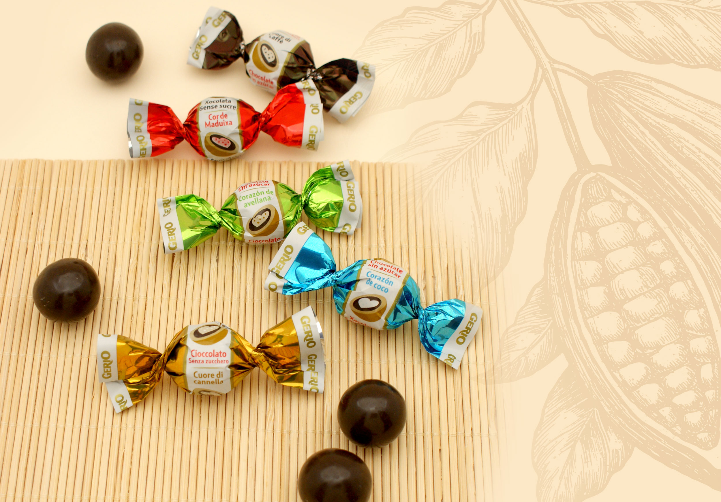 Playful and innovative products for the confectionery industry.